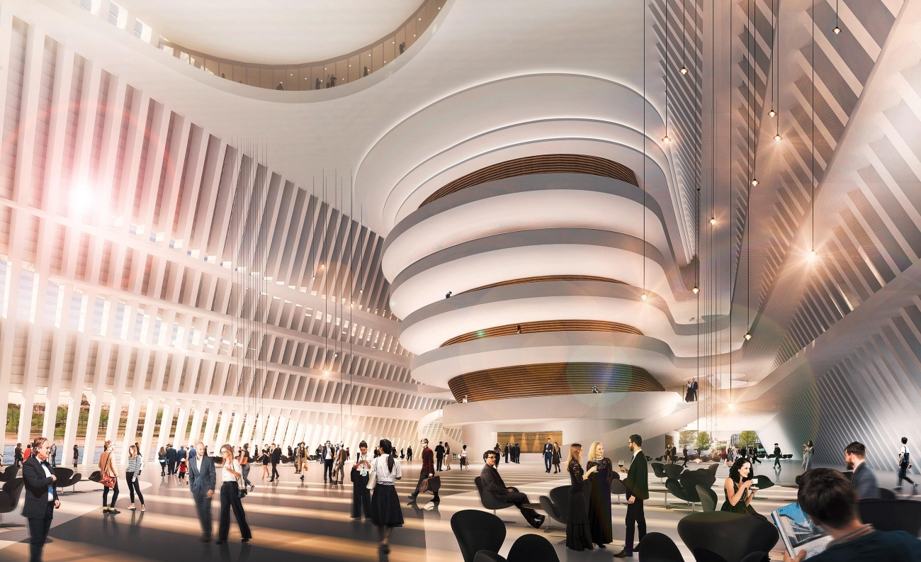 Neue Deutsche Oper, Düsseldorf – Ideenskizze - Wettbewerb | RKW ...