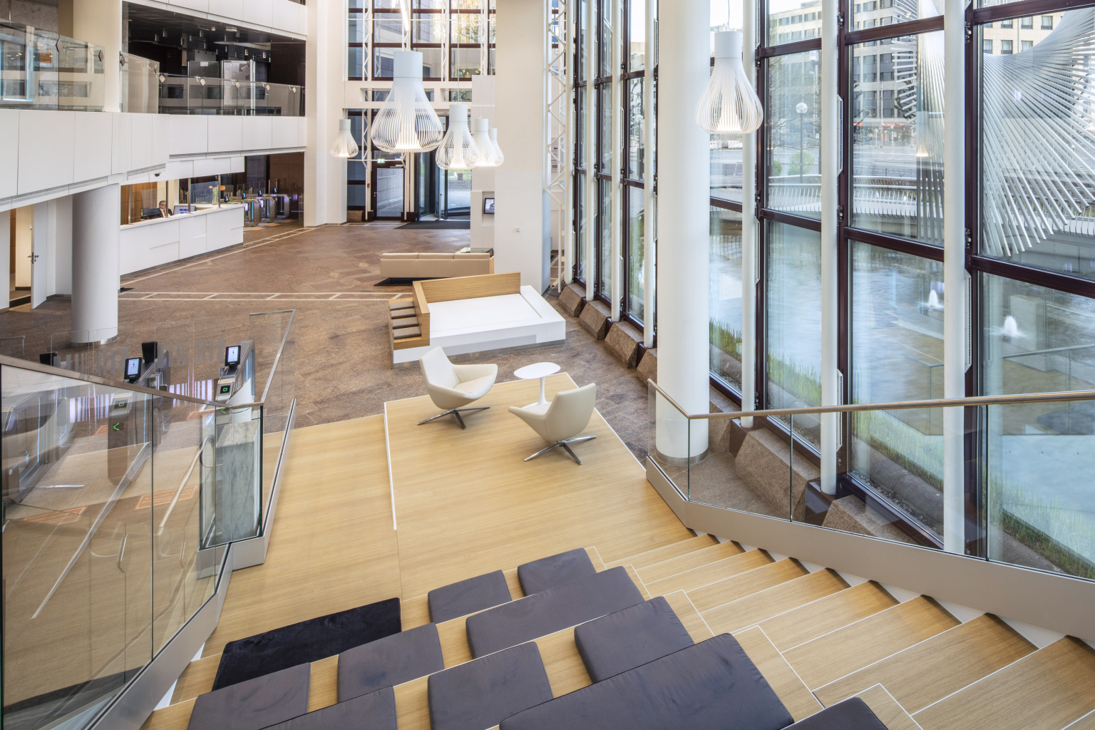 DZ Bank – Foyer - Frankfurt | RKW Architektur